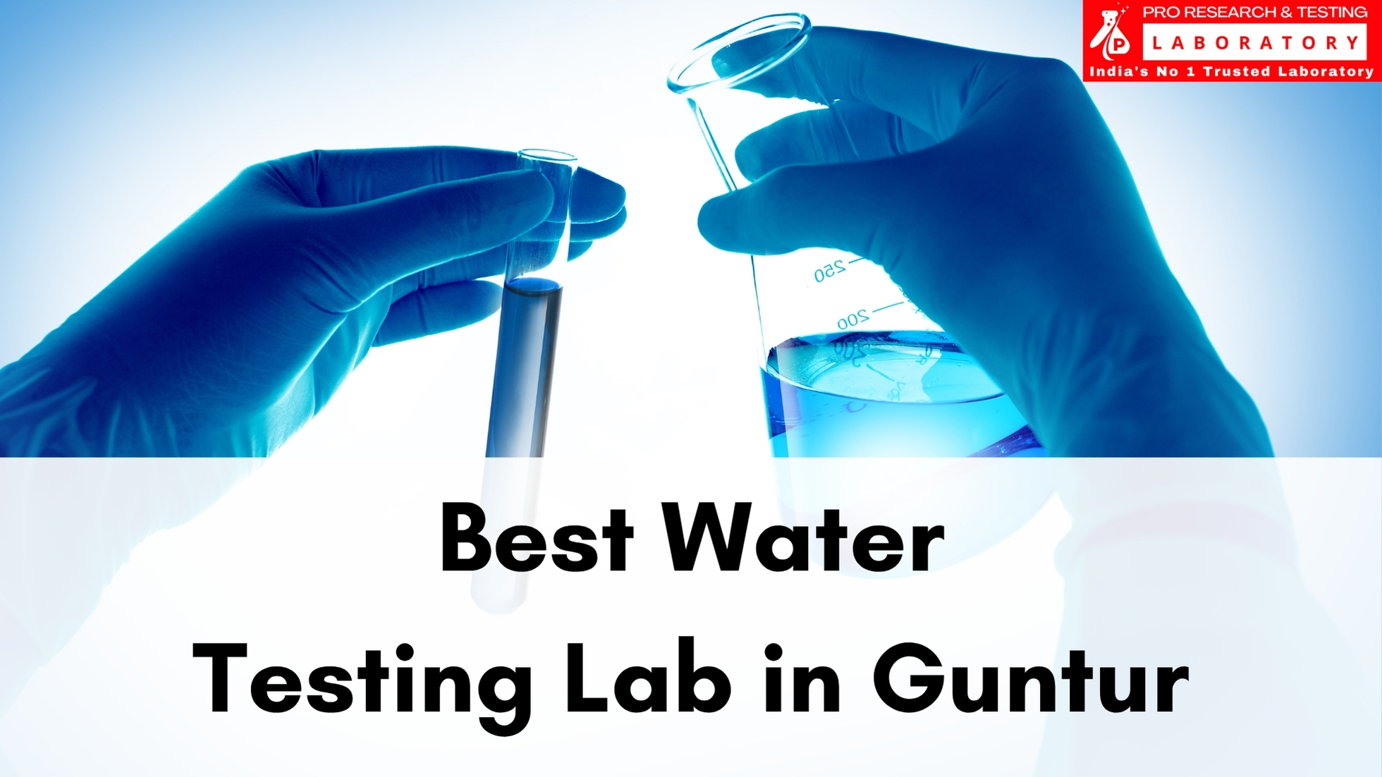 Best Water Testing Lab in Guntur to Safeguard Drinking Water