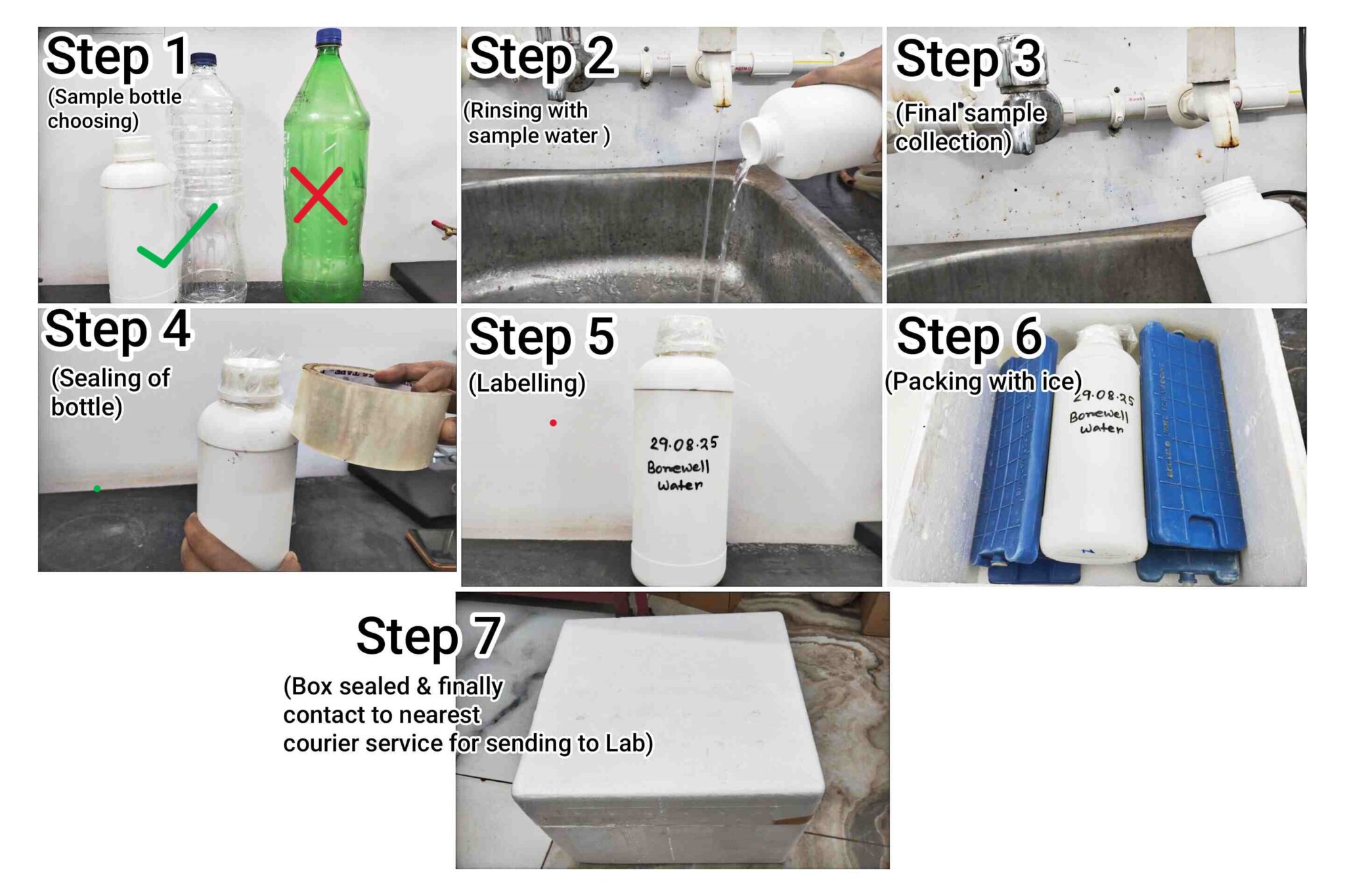 How to Collect Water Sample & Send to the Lab for Testing - Pro ...
